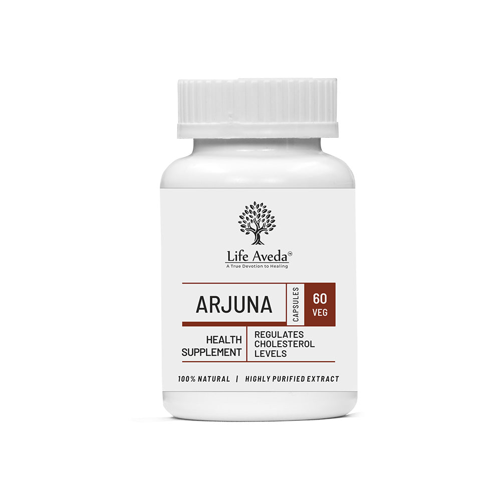 Ayurvedic Arjuna Capsules (60) | Natural's Arjuna Herbal Supplement ...
