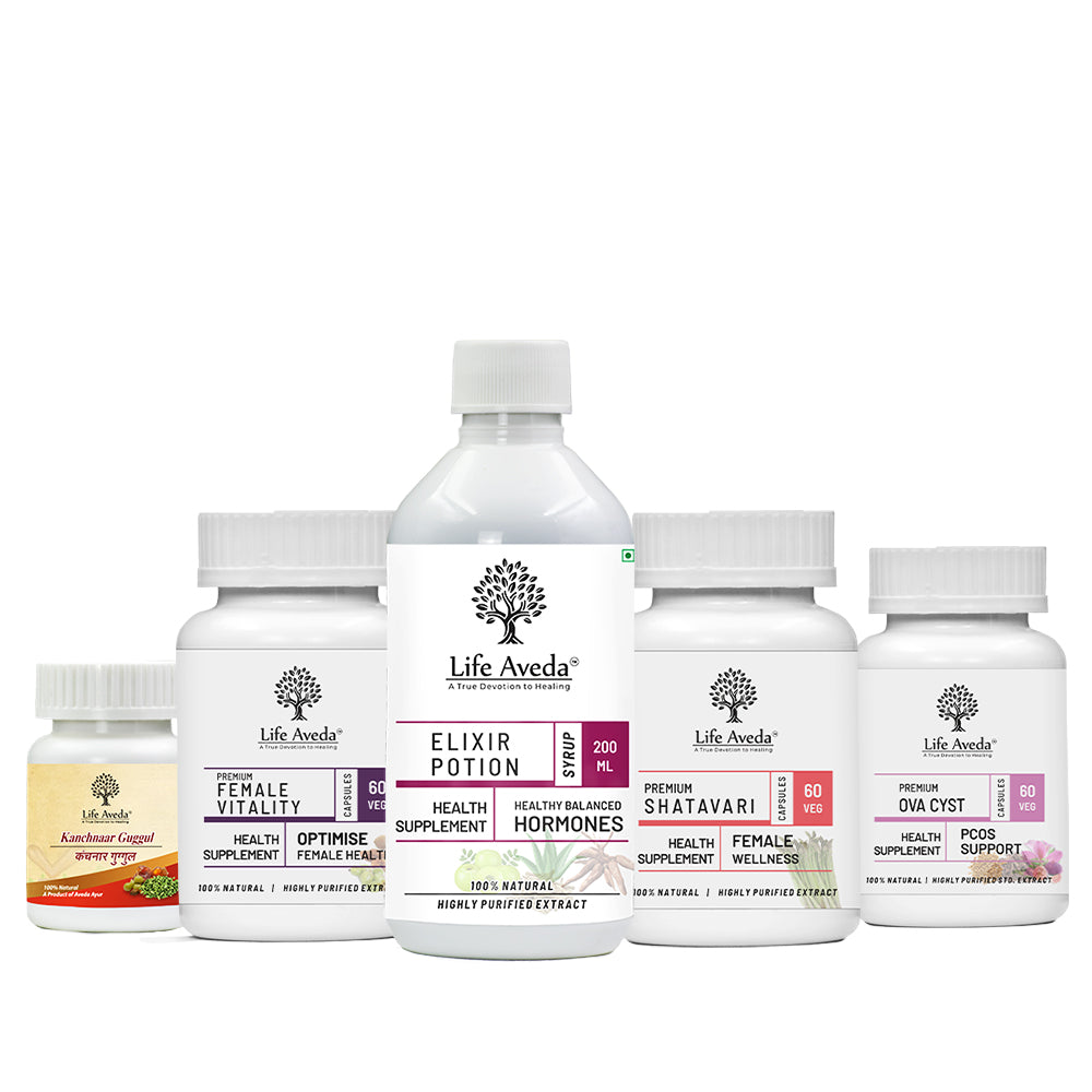 PCOS/PCOD Relief Pack| Life Aveda