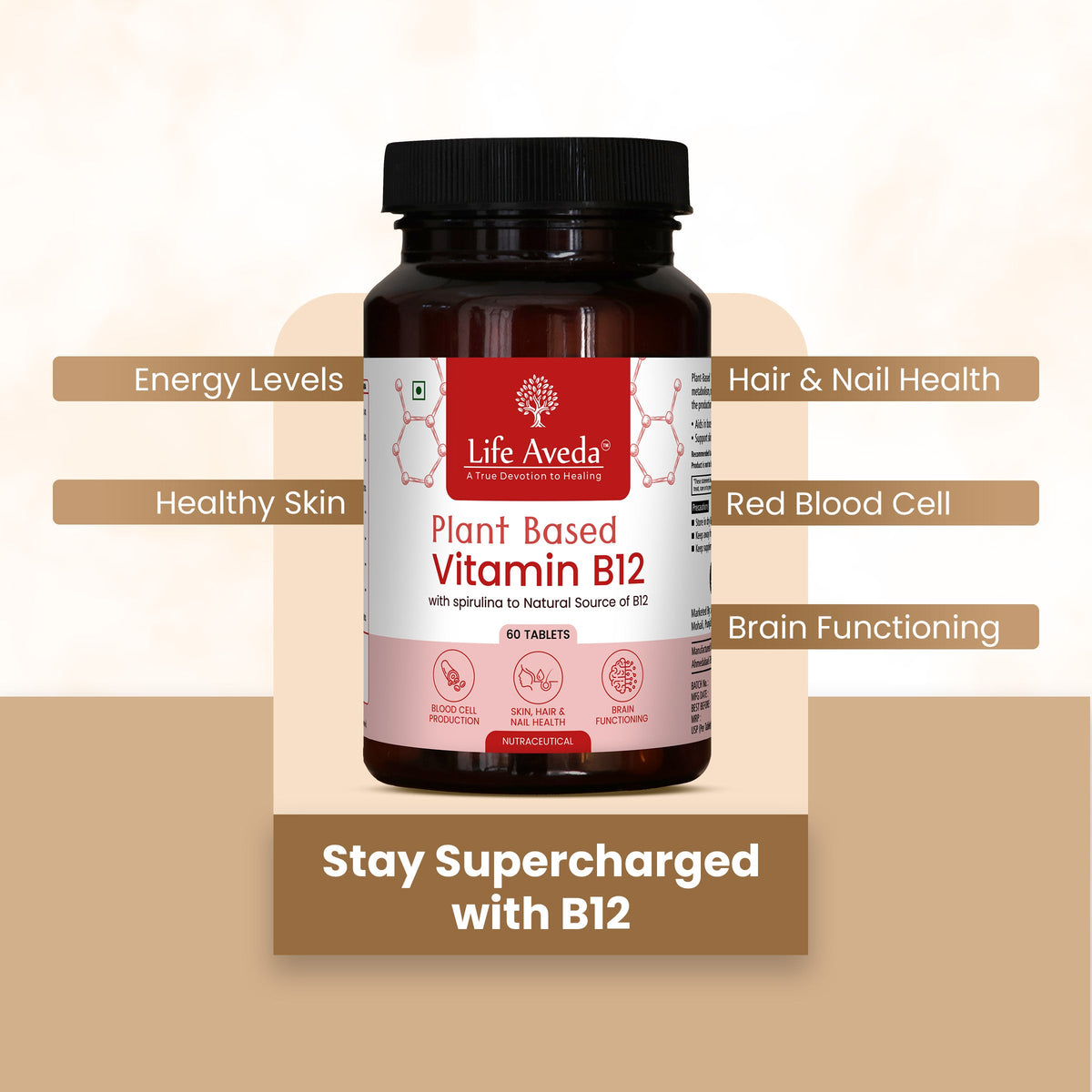 Plant Based Vitamin B12 Tablets